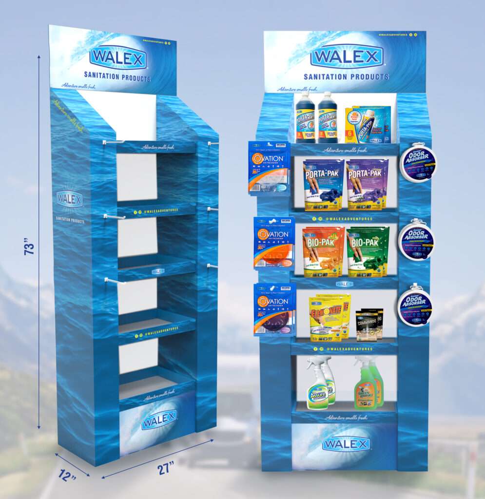 Capture attention with the Walex Display | Walex Products Company, Inc.